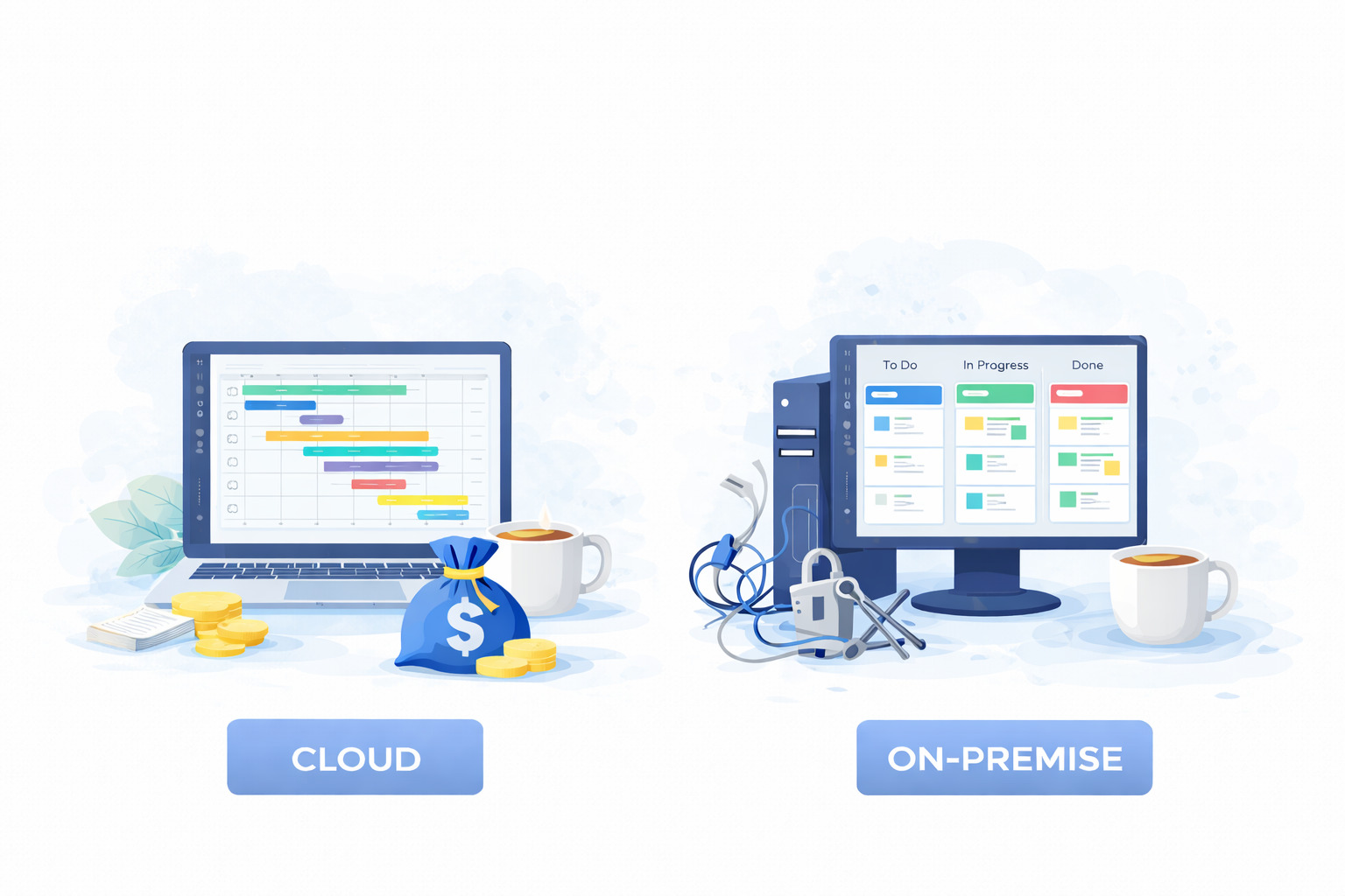 Cloud vs on-premise project management software (guide for 2026 ...