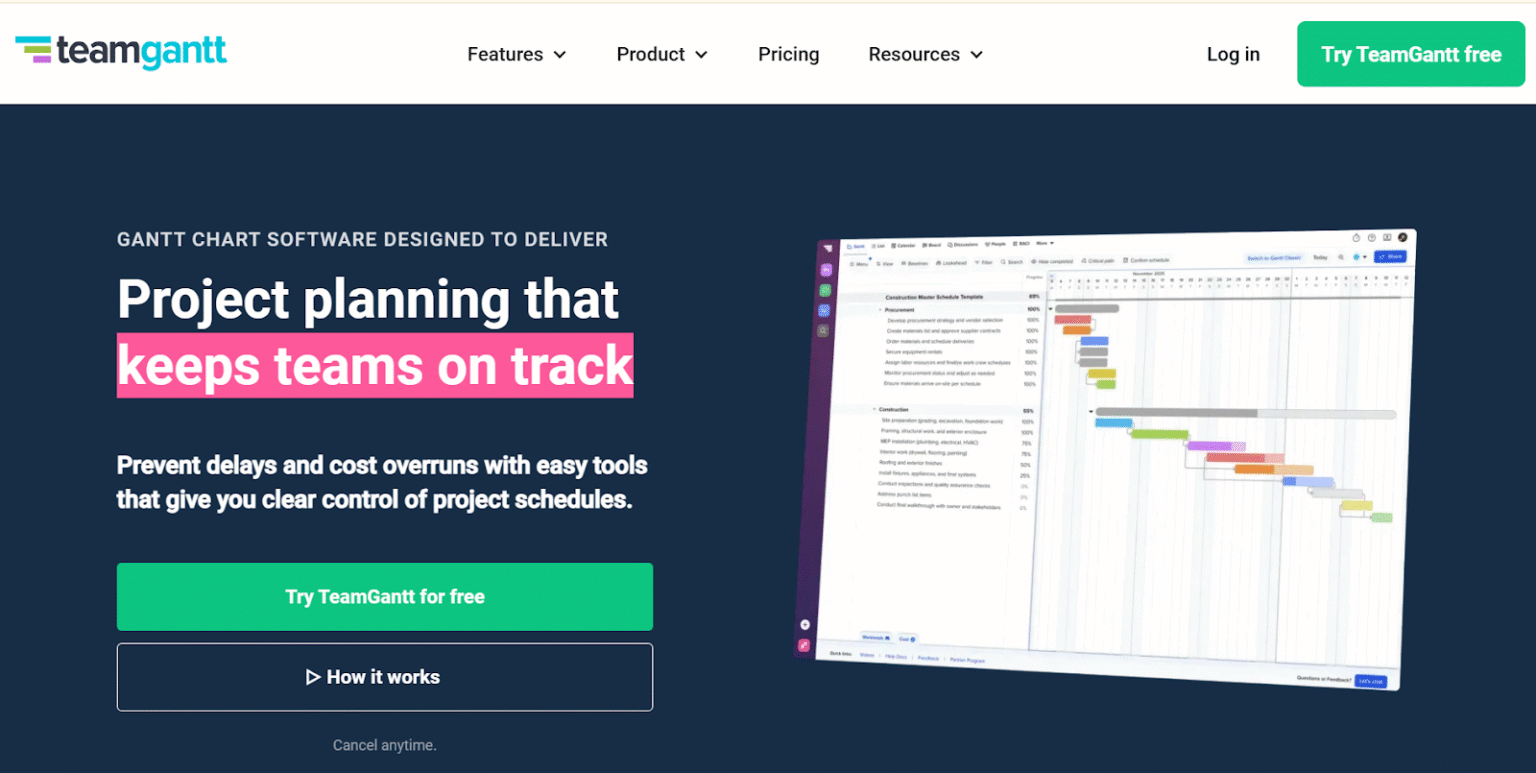 Best GanttPRO alternatives in 2026 (free and paid) - GoodDay blog